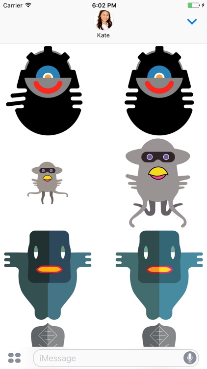 Clupkitz on Planet Earth Vol 1 Stickers by Chris CAMBRON