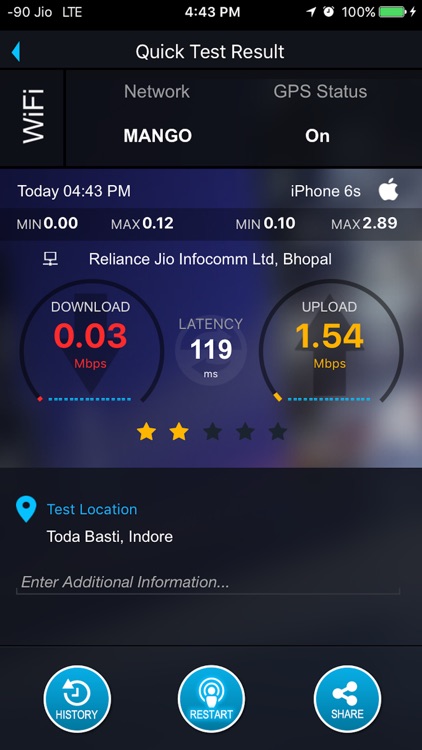NetVelocity App by Mehul Modi