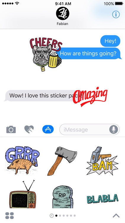 Speak Stickers! by Sticker.Place Creators