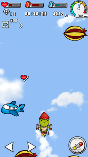 【iOS APP】Turtle Fly 烏龜快飛~~童趣風格飛行遊戲 – Dr.愛瘋 APP Navi
