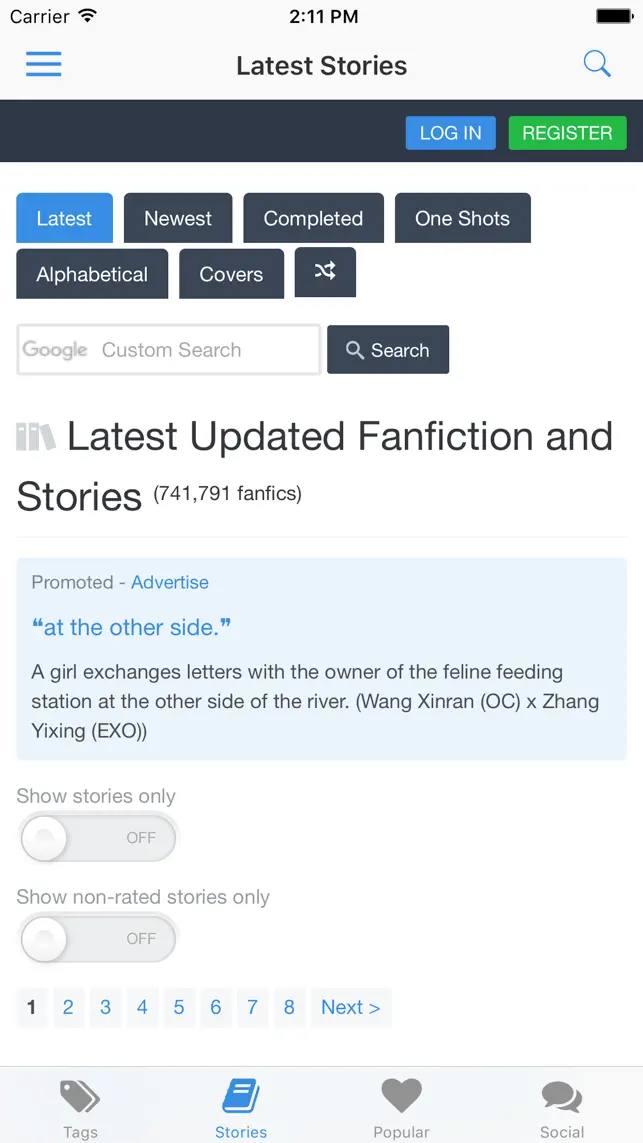 Asianfanfics App Reviews Features Alternatives User Ratings