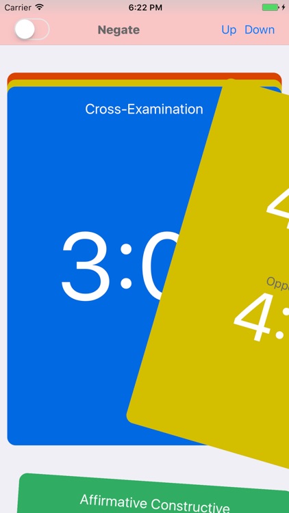 LD Debate Timer by James Mann