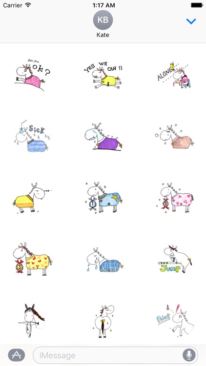 Mare Horse Stickers by Nguyen Hoang