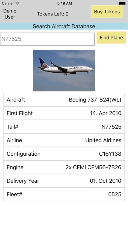 Aircraft Database by Farzoaq Ahmad