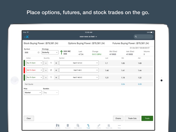 optionsXpress for iPad by optionsXpress, Inc