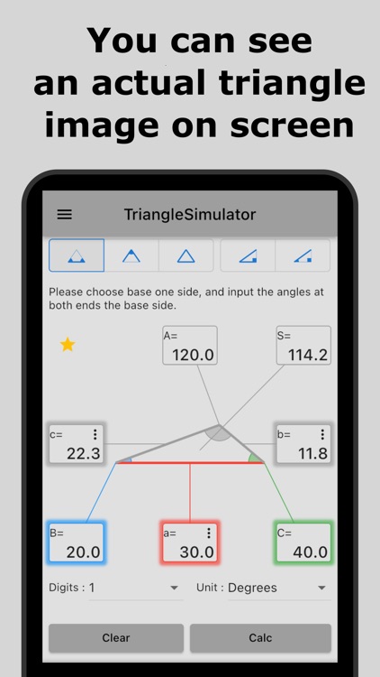 Triangle Simulator by Toshiya Hondo