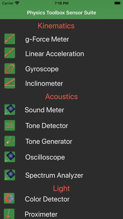 Physics Toolbox Sensor Suite by Chrystian Vieyra