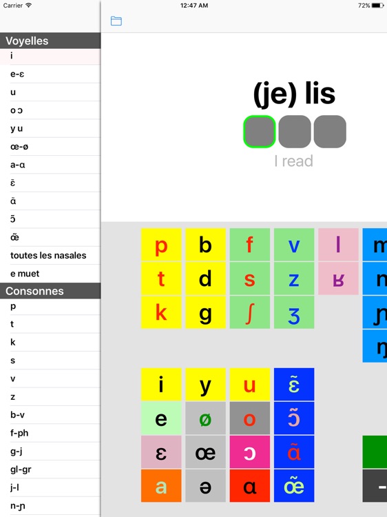French IPA : transcribing words into IPA by jacqueline vaissiere