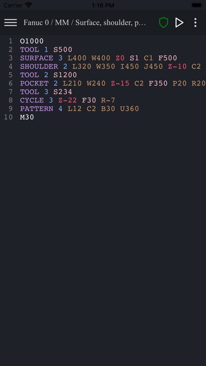 Macro Simulator CNC by Ekaterina Filimonova