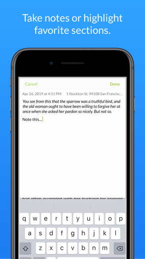Yomu EBook Reader pour iPhone - TÉLÉCHARGEMENT DE L'APPLICATION