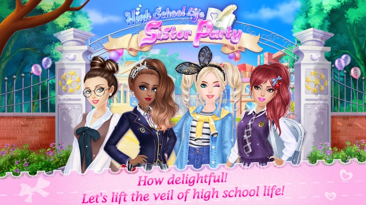 High School Life: Sister Party－Girls Dressup Games by Libii Girls Game