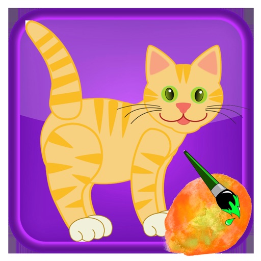 Kitty Cafe Coloring Games For Kids by piboon Srisontisuk