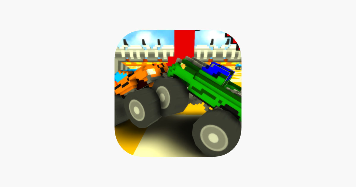 ‎Blocky Monster Truck Smash on the App Store