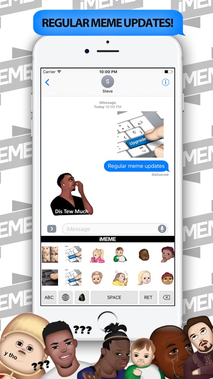 iMeme - Your Moji Meme Keyboard by Double Trouble Creatives