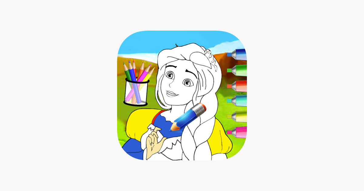 ‎Princess Coloring Book Games For Girls on the App Store