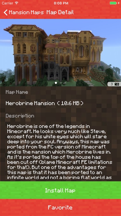 Modern Mansion Maps for Minecraft PE by Loan Thi Hong Do