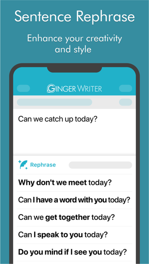 Ginger Writer for iPhone - APP DOWNLOAD