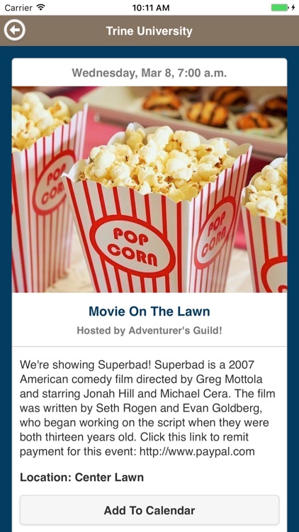 Trine University Campus Activities by Check I'm Here, LLC