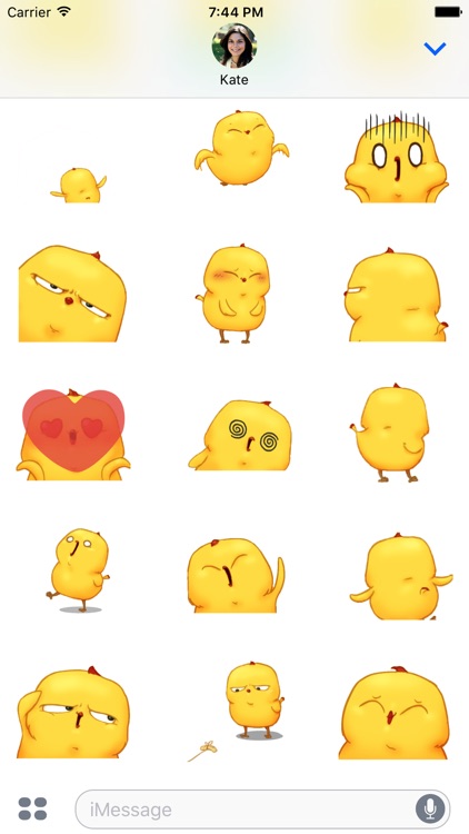 Chicken Bros Animated Emoji Stickers by Carlos Solana Martinez