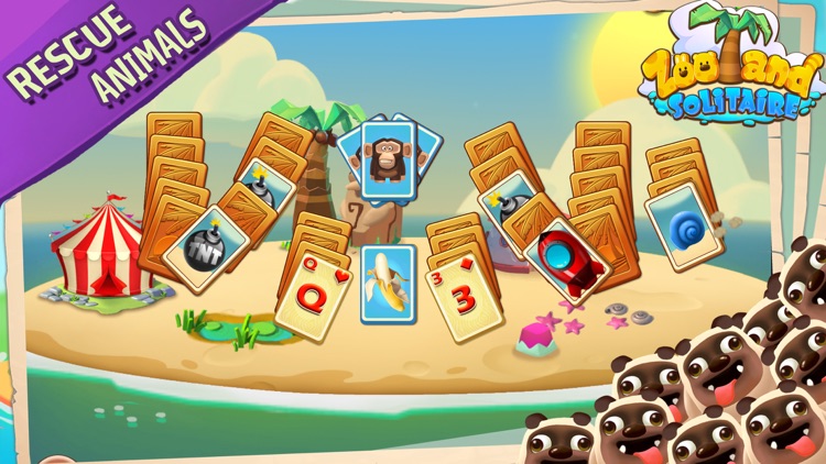 Zooland Solitaire - Social Card & Pet Game by Tongzou Nee