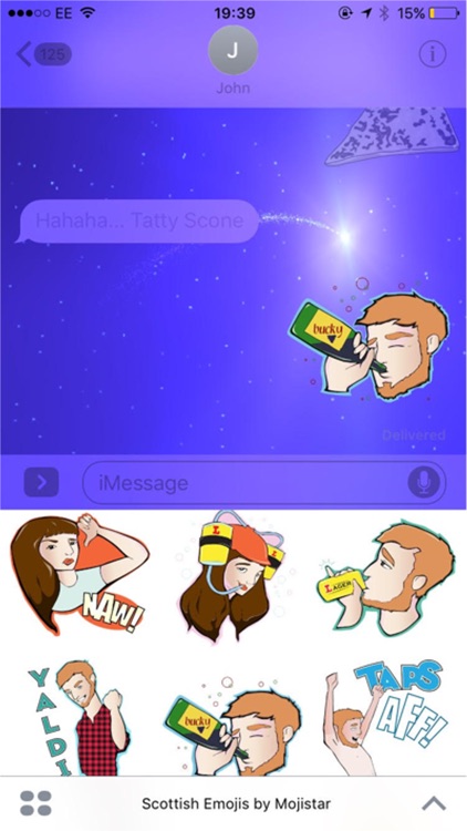 Scottish Emojis by Mojistar by Paul Toppin