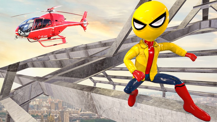 Amazing Stick Spider City Hero by Hassan Naeem