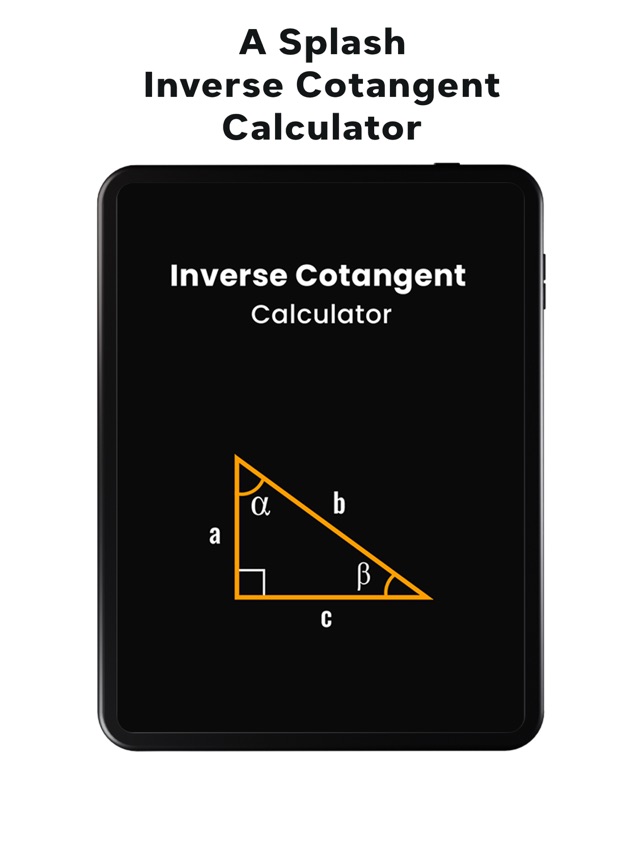 Inverse Cotangent