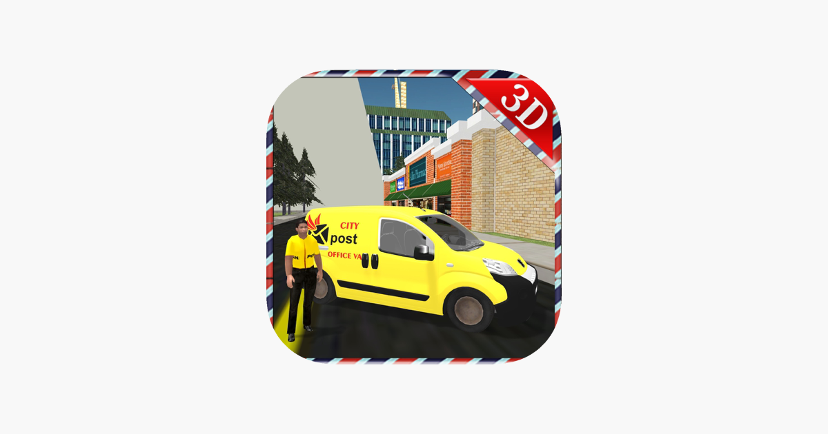 ‎Postman Delivery Van Simulator & City Mail Truck on the App Store
