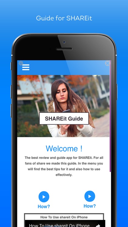Guide for SHAREit - File Transfer editor by Maria Manvelyan