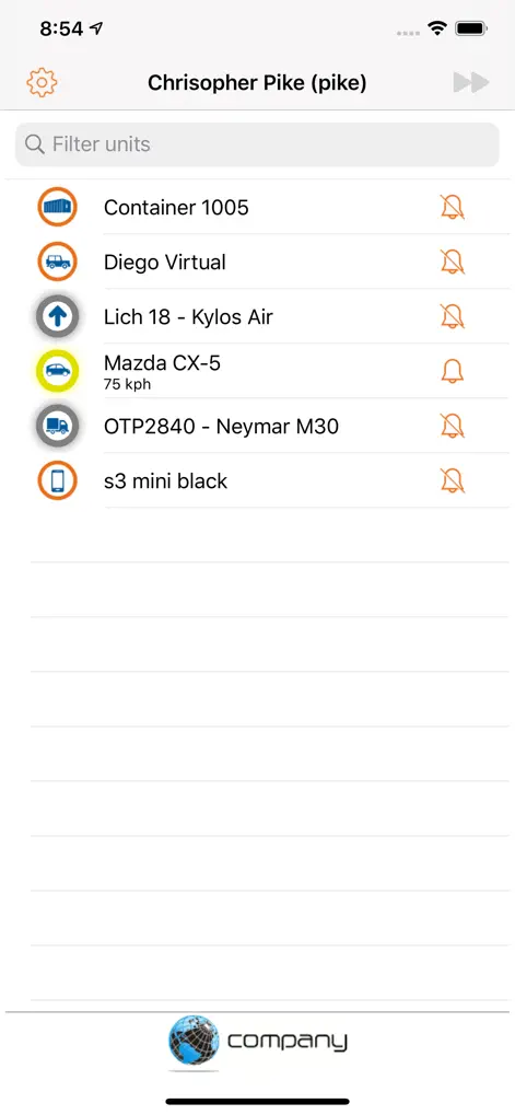 Olympia Tracking - Business App | MWM