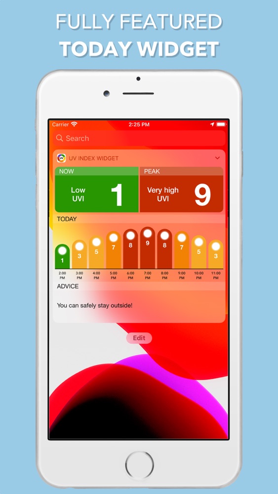 Uv Index Widget Worldwide App For Iphone Free Download Uv Index