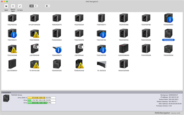 ‎NAS Navigator2 on the Mac App Store