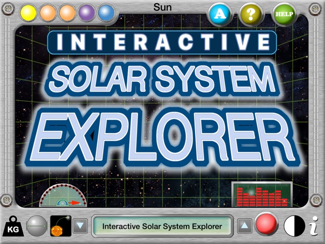 Interactive Solar System Explorer