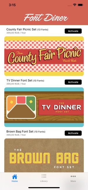Font Diner - The Best Retro Fonts, Font Sets & Free Fonts💼 Divirta-se ...