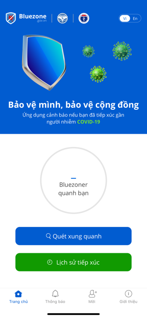 ‎Bluezone - Khẩu trang điện tử im App Store
