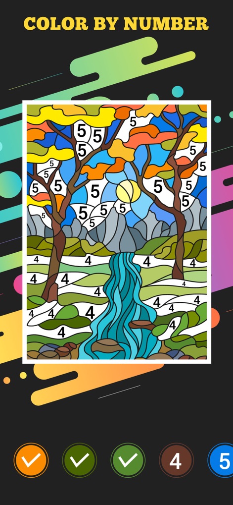Artwork By Numbers For Adult - エンターテインメントアプリ | MWM