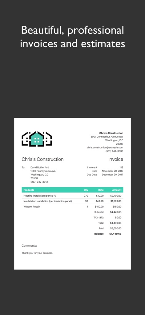JotNot Invoice - Business App | MWM