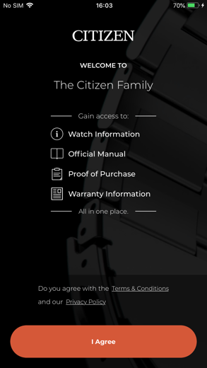 My Citizen App for iPhone - APP DOWNLOAD