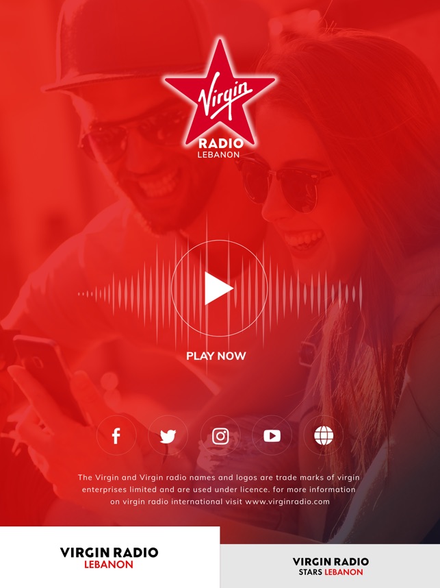 Virgin radio app store