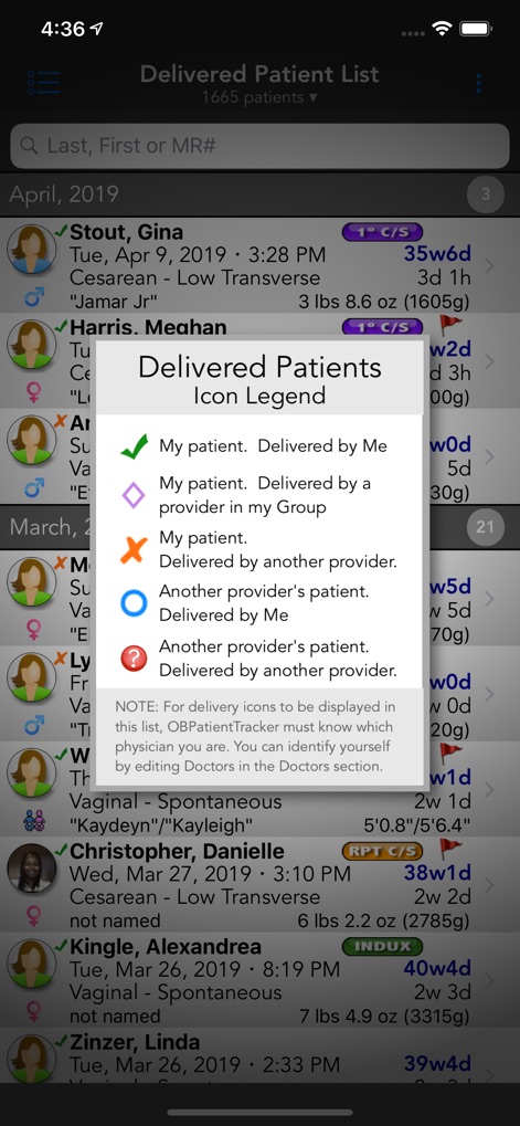 OB Patient Tracker 2 - Medical App | MWM