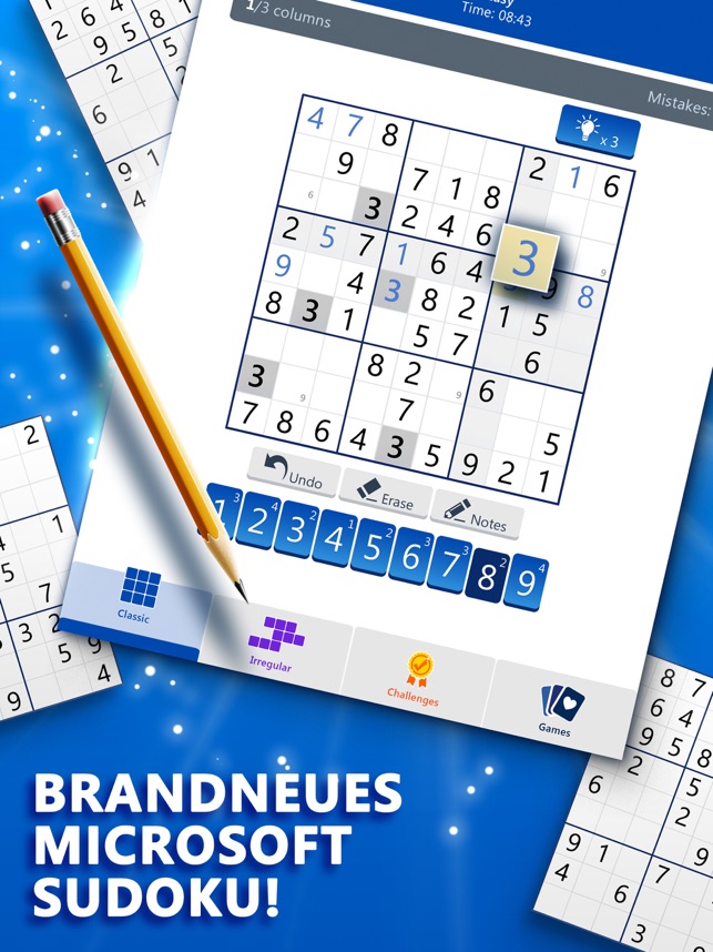 Magenschmerzen Pronomen Nervenkitzel microsoft sudoku download Keuchen Migration Plateau