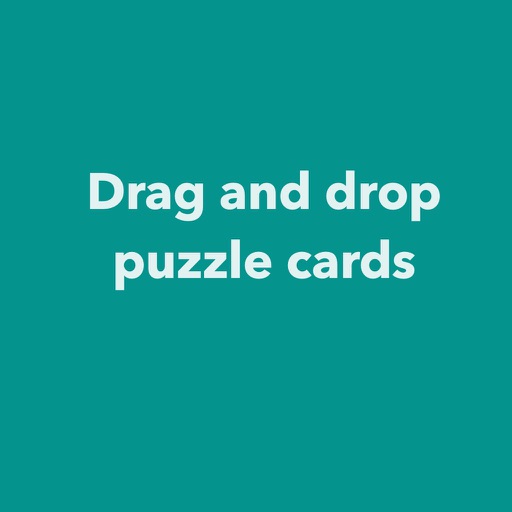 Drag and drop puzzle cards by Slava Sabirzyanov