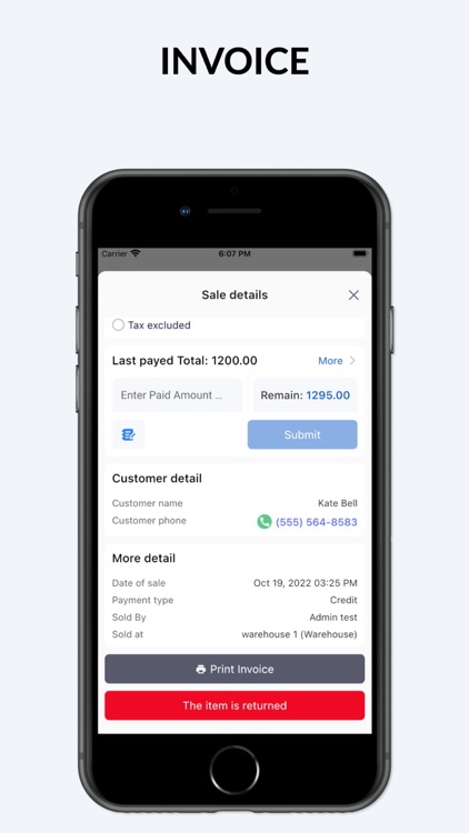 Naye Inventory Management App by Zeynu Hamid