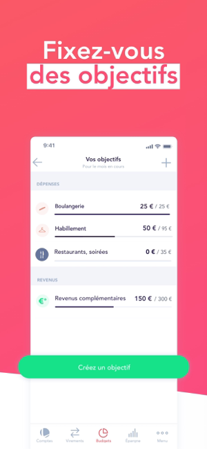 Linxo : gestion de comptes multi-banque sur iOS & Android