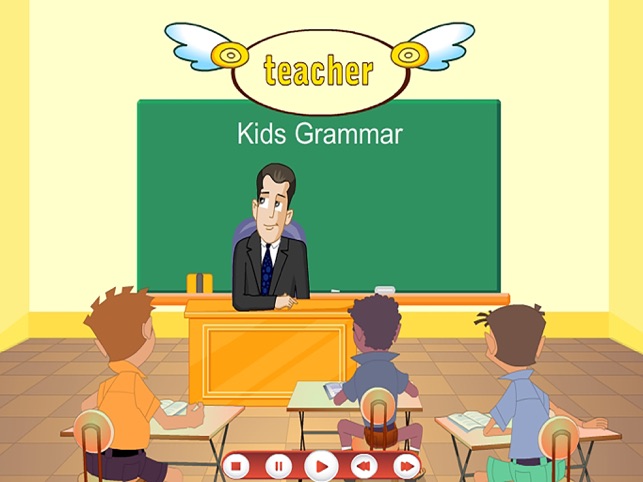 Grammar Teacher Cartoon