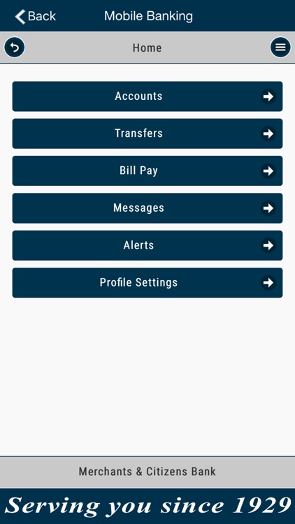 Merchants and Citizens Mobile by The Merchants and Citizens Bank