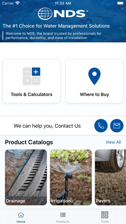 NDS Stormwater Drainage Tools by National Diversified Sales, Inc.