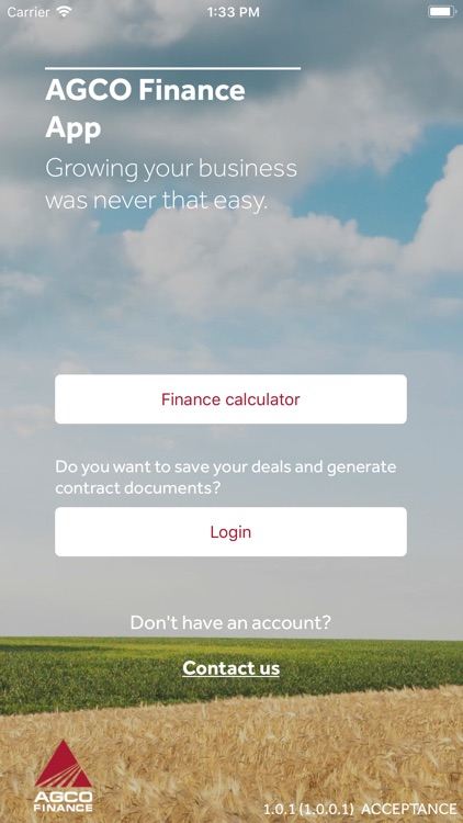 AGCO Finance To GO by De Lage Landen International B.V.