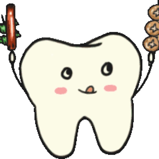Happy teeth Stickers by Greg Shinn