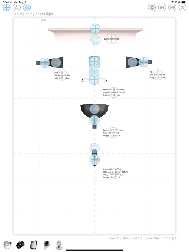 Portrait Lighting Setup Diagram
